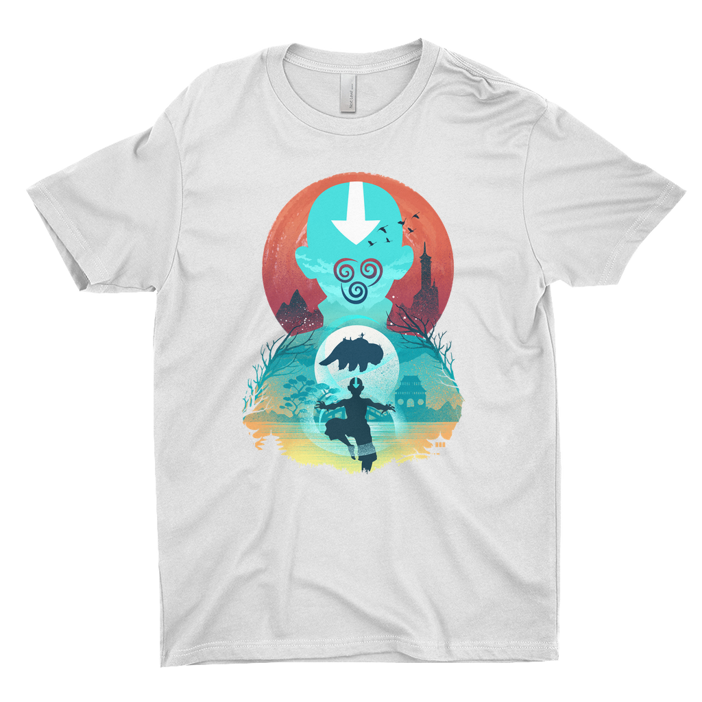 Ukiyo Airbender T-Shirt – Fuzzy Ink