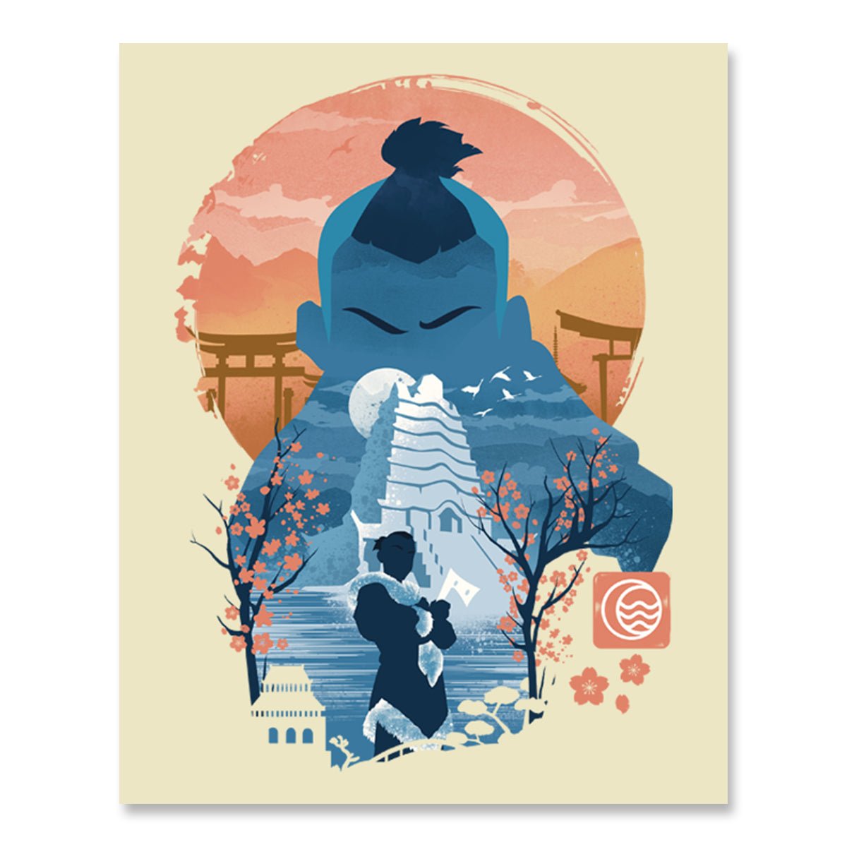 Ukiyo-e Sokka Print – Fuzzy Ink