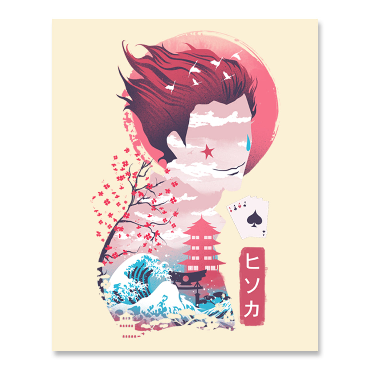 Ukiyo-e Hisoka Print – Fuzzy Ink