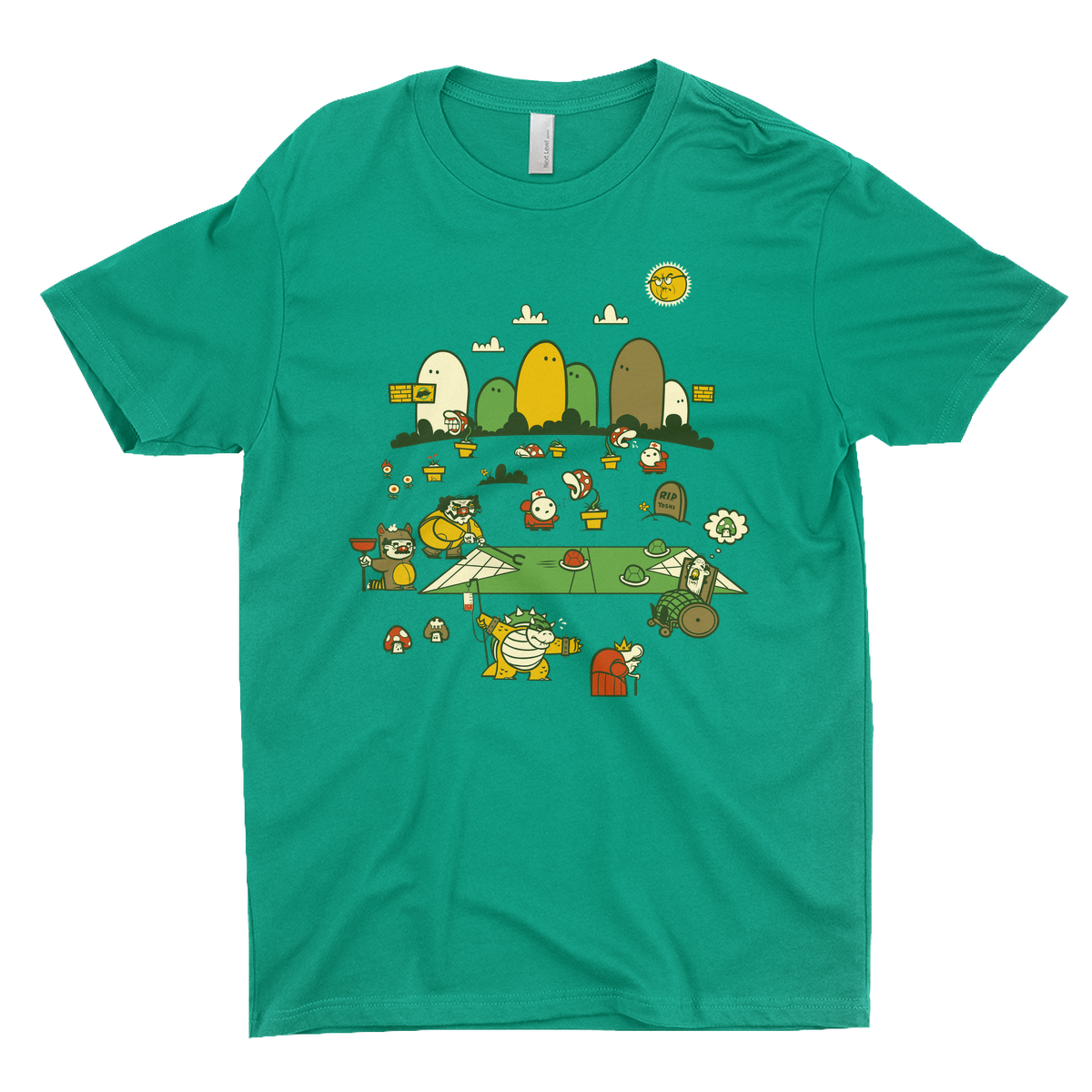 Game Over T-Shirt (Kelly Green) – Fuzzy Ink