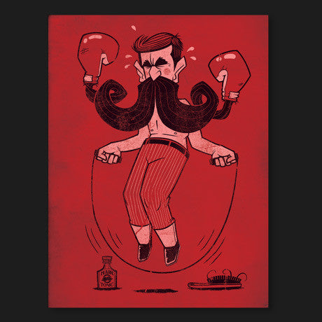 Willie Quick Whiskers Print – Fuzzy Ink